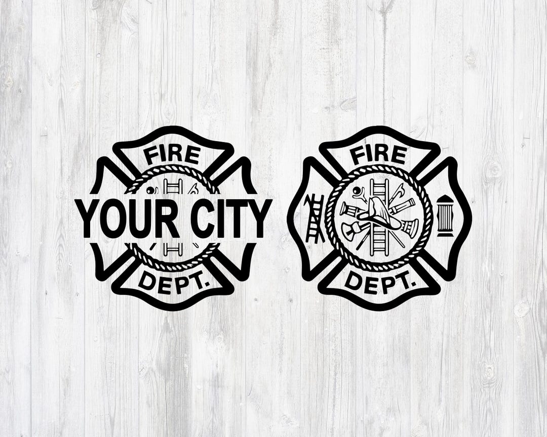 Firefighter Monogram, Firefighter Svg, Firefighter Cut File ...