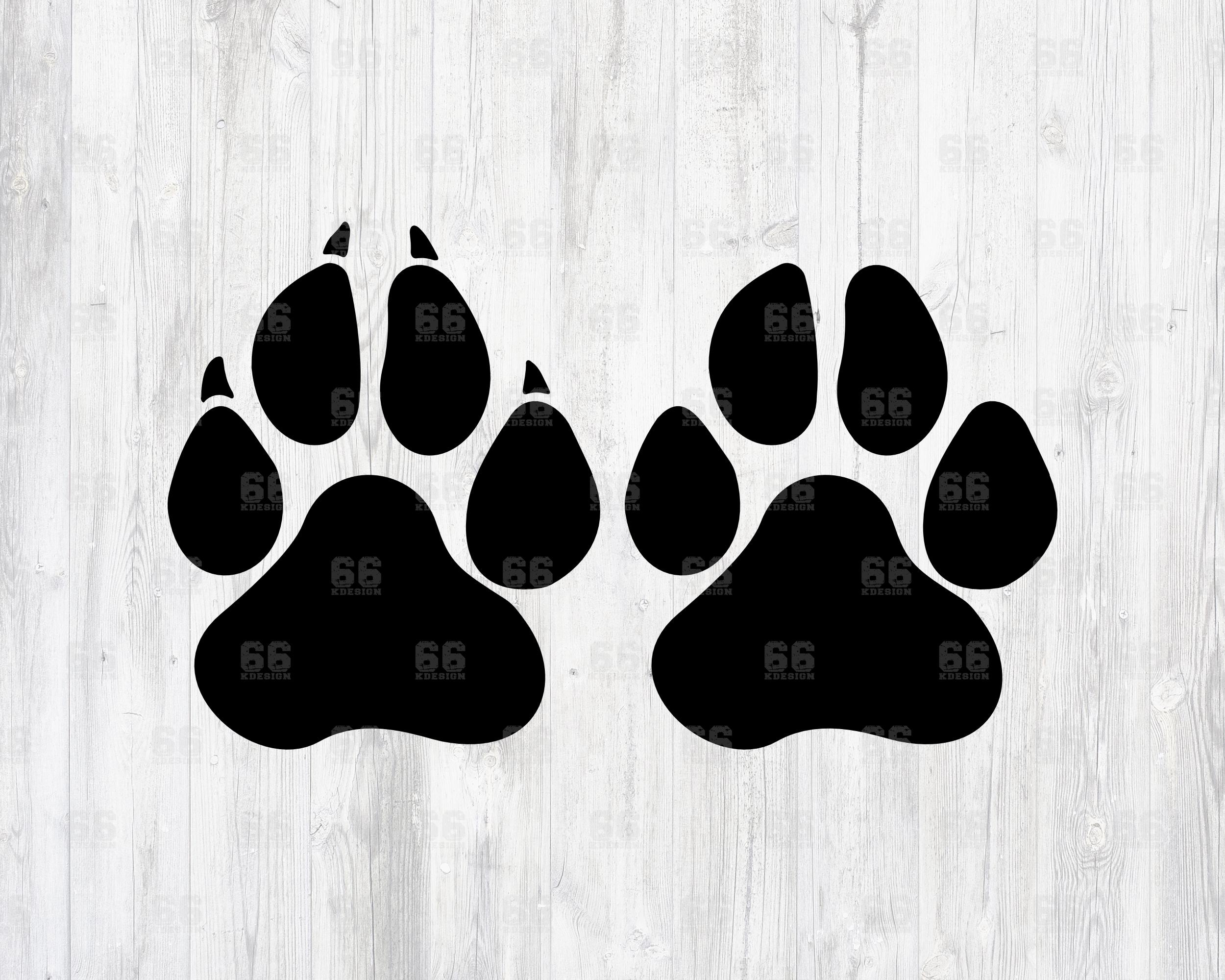Panther Paw Svg, Paw SVG, Cat Paw Svg, Dog Paw Svg, Pet Paw Svg ,animal ...