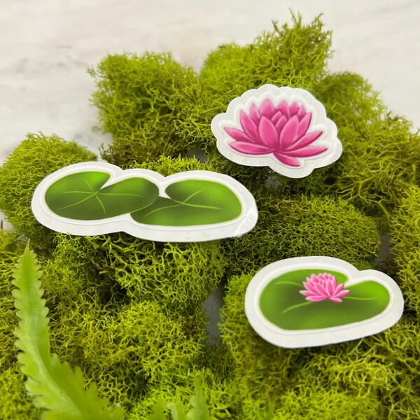 Lily Pad Sticker - Etsy