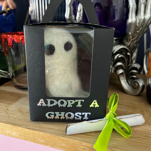 Adopt a Ghost - Etsy