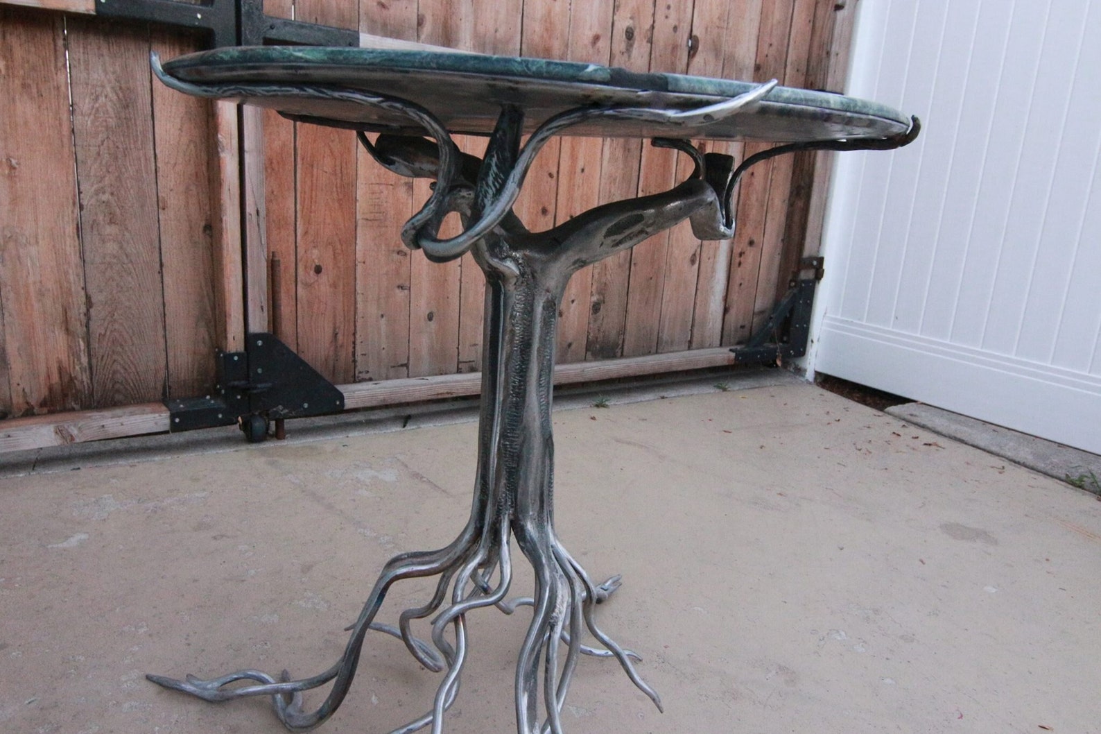 Forged Tree Table - Etsy