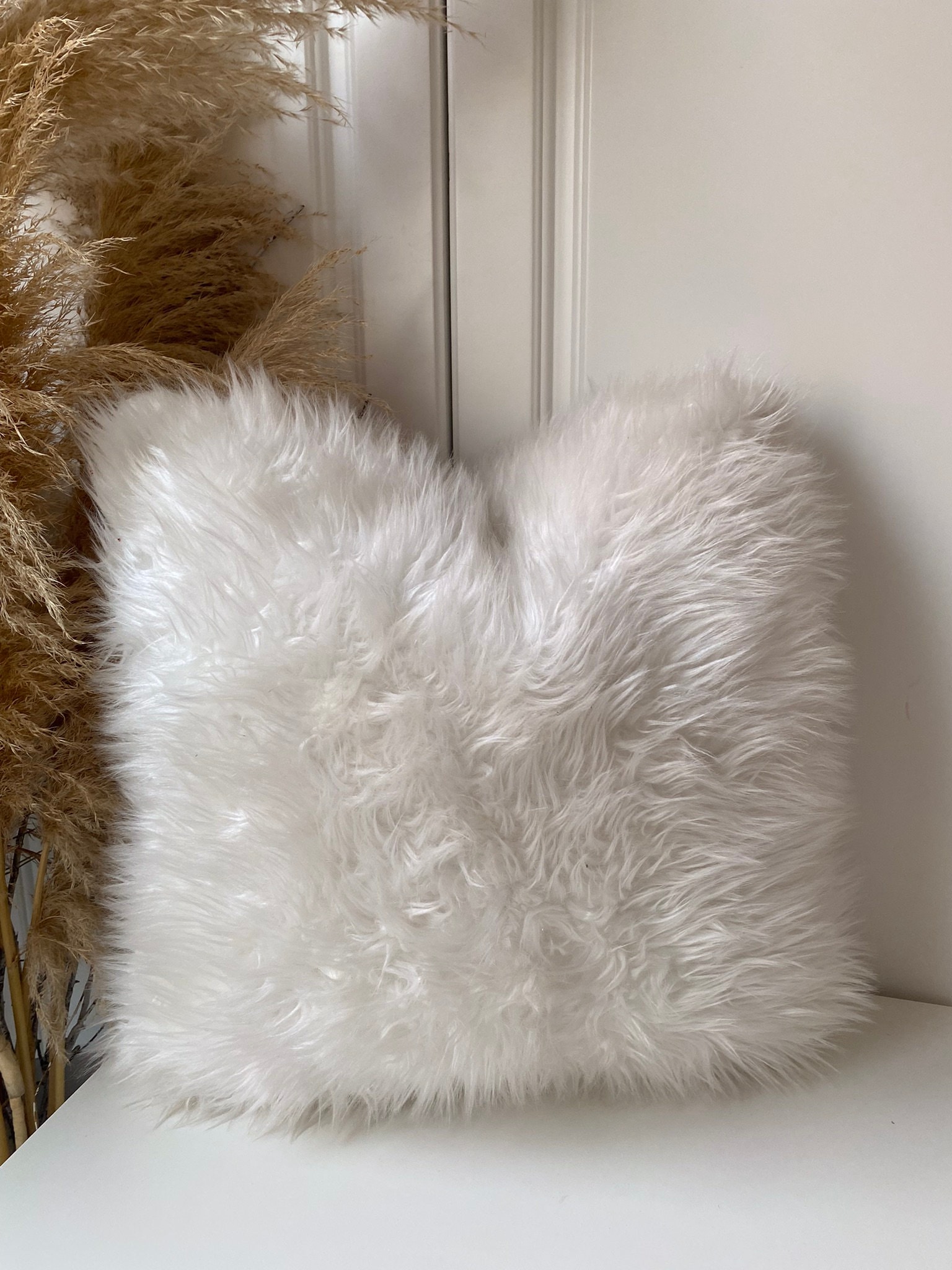 Decorative Faux Fur Pillow Cover, Faux Fur Pillow Case, Fur Pillow ...