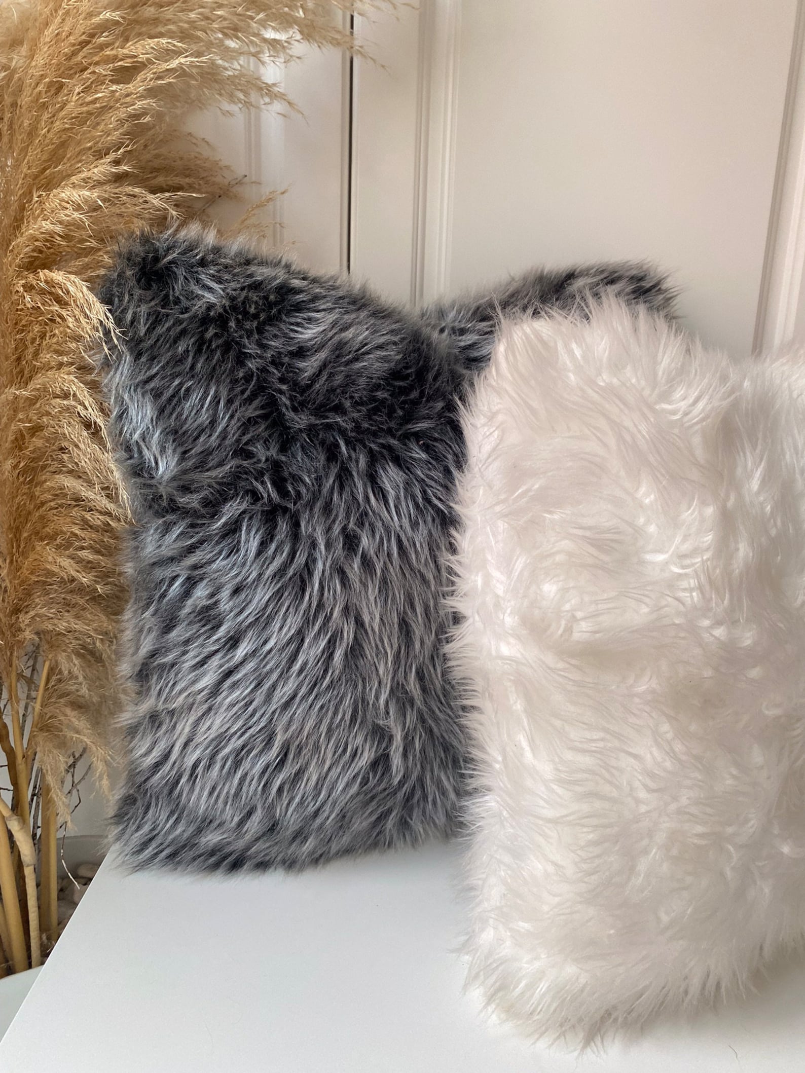 Decorative Faux Fur Pillow Cover, Faux Fur Pillow Case, Fur Pillow ...