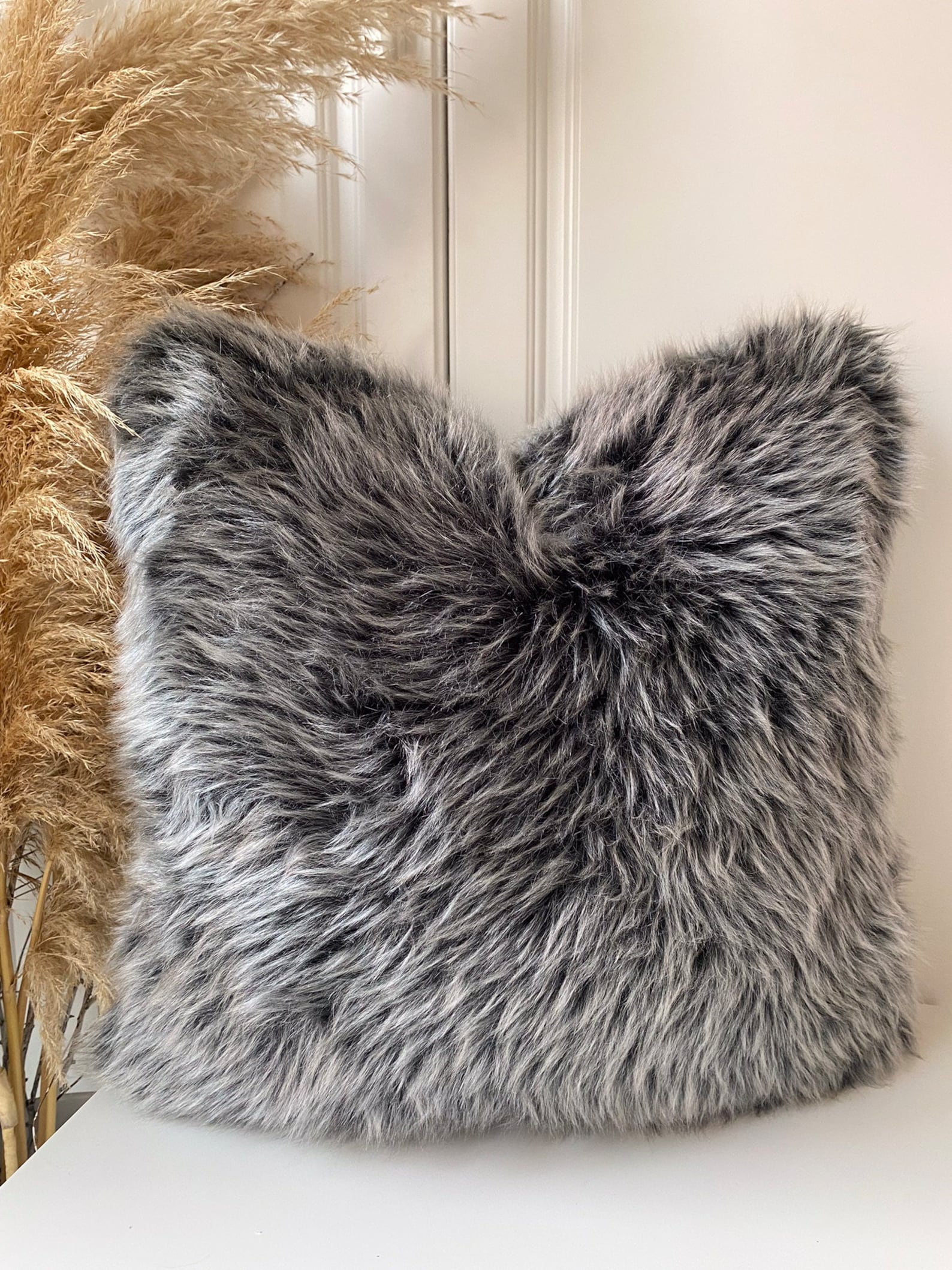 Decorative Faux Fur Pillow Cover, Faux Fur Pillow Case, Fur Pillow ...