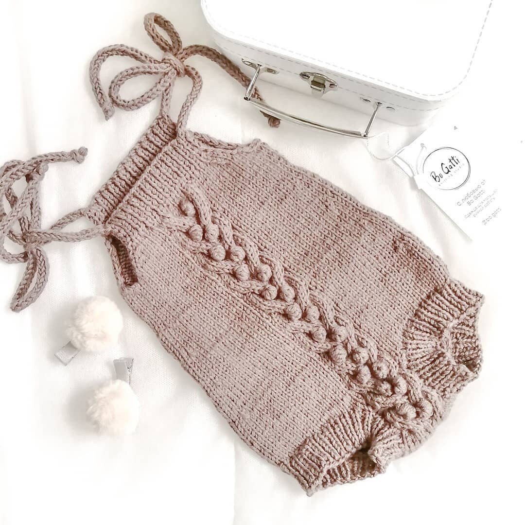 Baby Bodysuit Knitting Pattern Baby Knitting Pattern Bodysuit Knitting ...