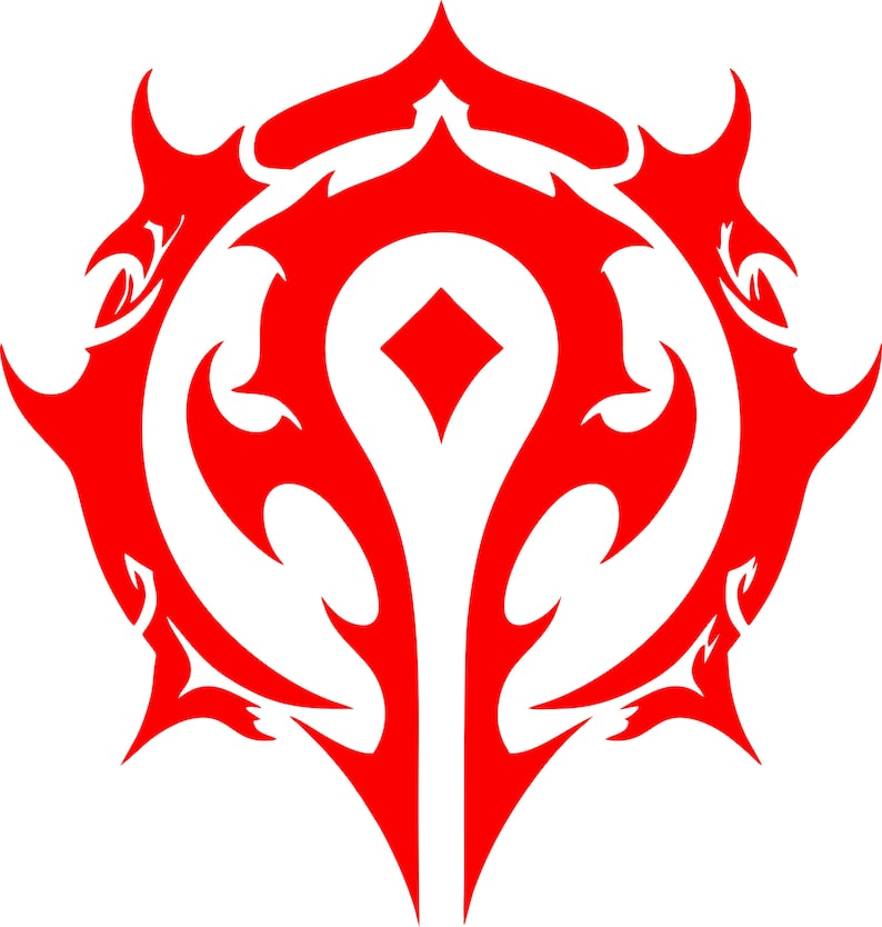 Horde Symbols - World of Warcraft Digital Download | Wow Inspired ...