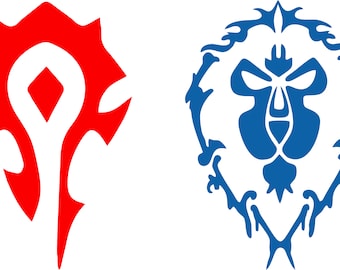 Horde Symbols - World of Warcraft Digital Download | Wow Inspired ...