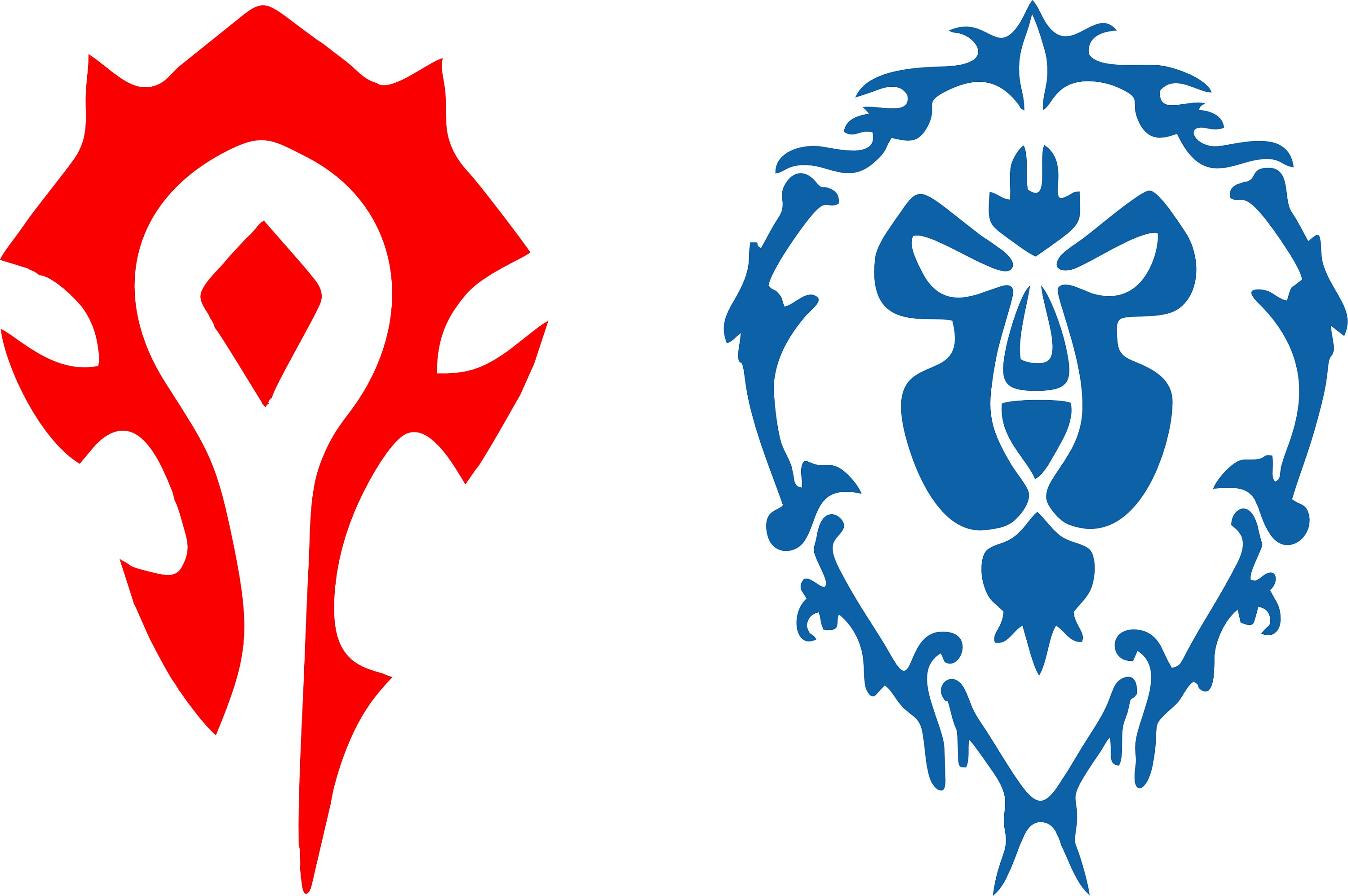Alliance and Horde From the Game World of Warcraft Svg T-shirt File for ...