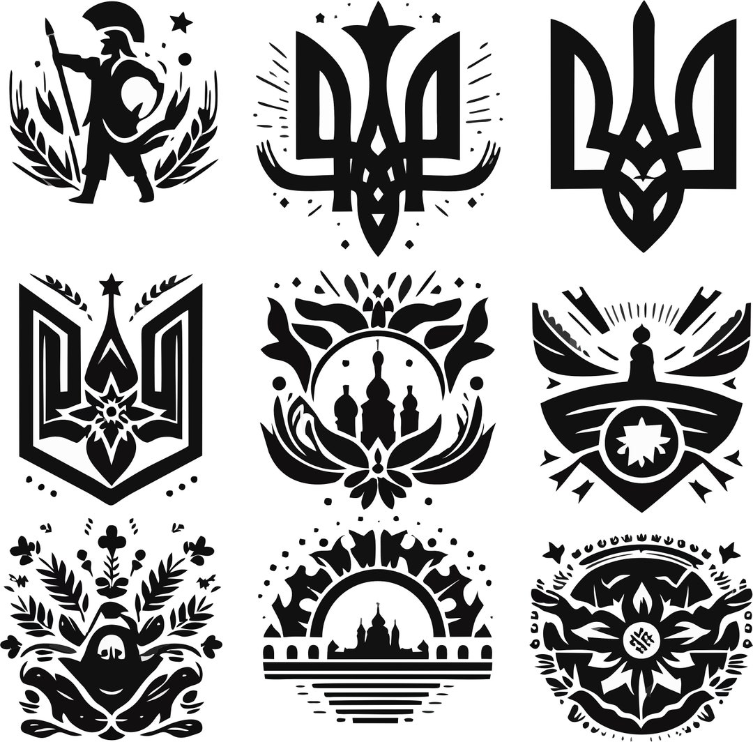 Ukrainian Logos.logos Svg T-shirt File for Cut Logos Vector Files Svg ...