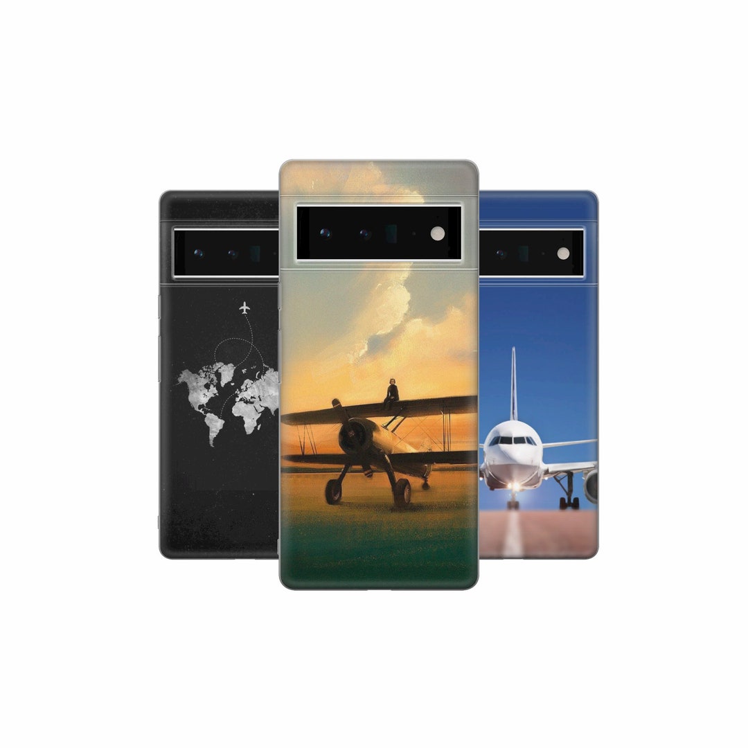 Airplane Phone Case Aviation Cover for Pixel 9 8A 7 Pro Samsung S24 S23 ...