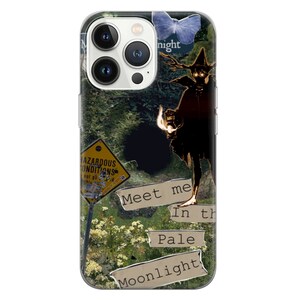 Cryptid Core Collage Phone Case Mythology Folklore Cover for iPhone 16 ...