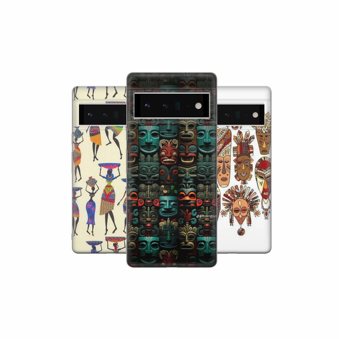 Mexican Mask Phone Case: Traditional Design, Soft TPU Gel - Etsy