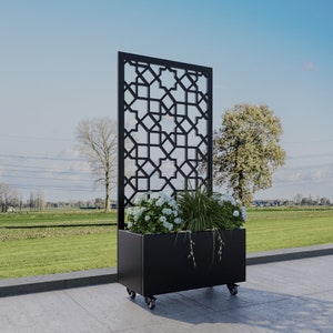 Corten Garden Screen No 258 Rustic Rusted Corten Steel Decorative ...