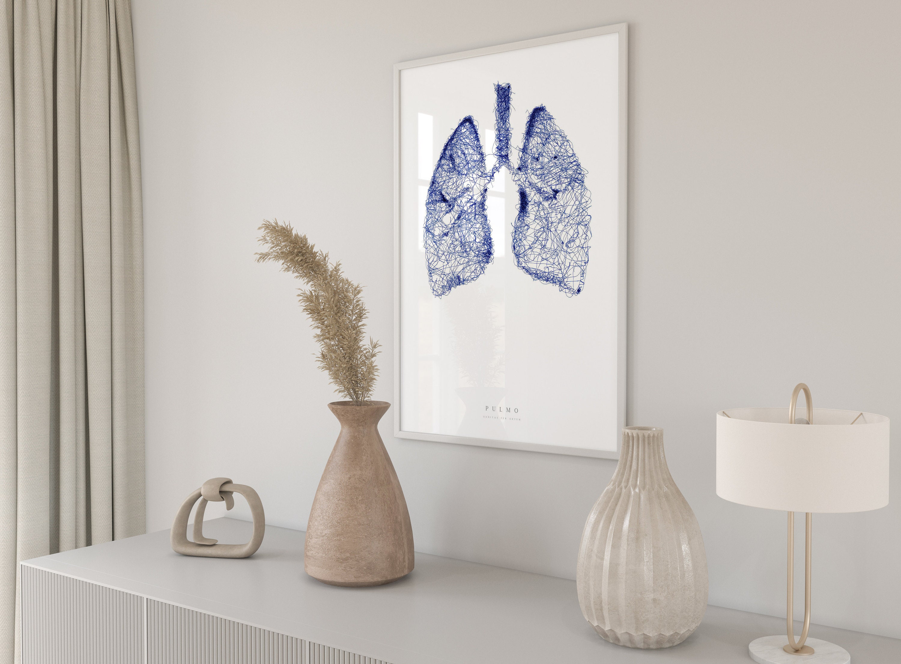Pulmo - Lungs | Medical Artwork | Anatomy Wall Art - Etsy