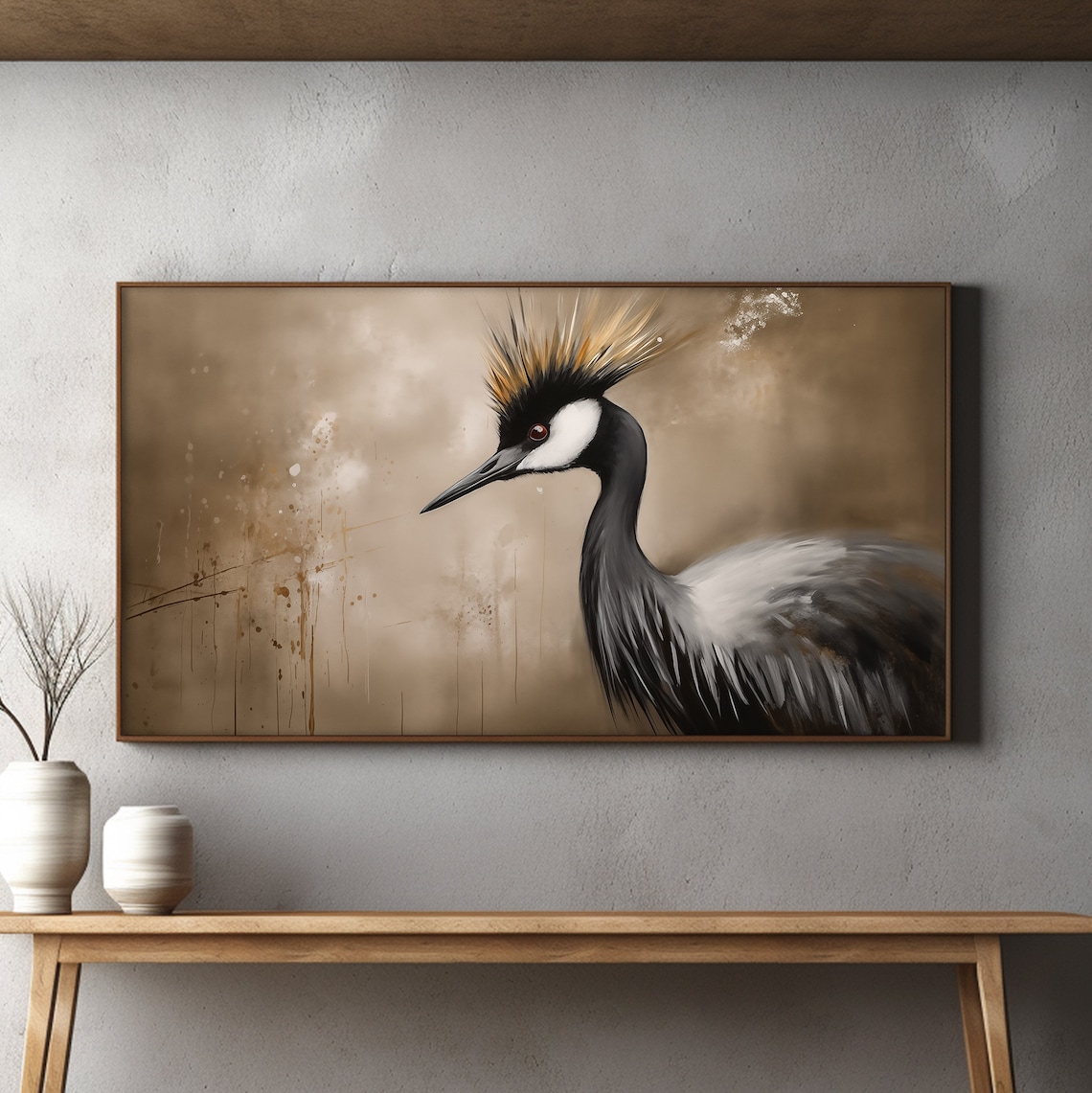 Japandi Frame TV Art Wabi Sabi Wallart Japandi Wabi Sabi Wall Art Set ...