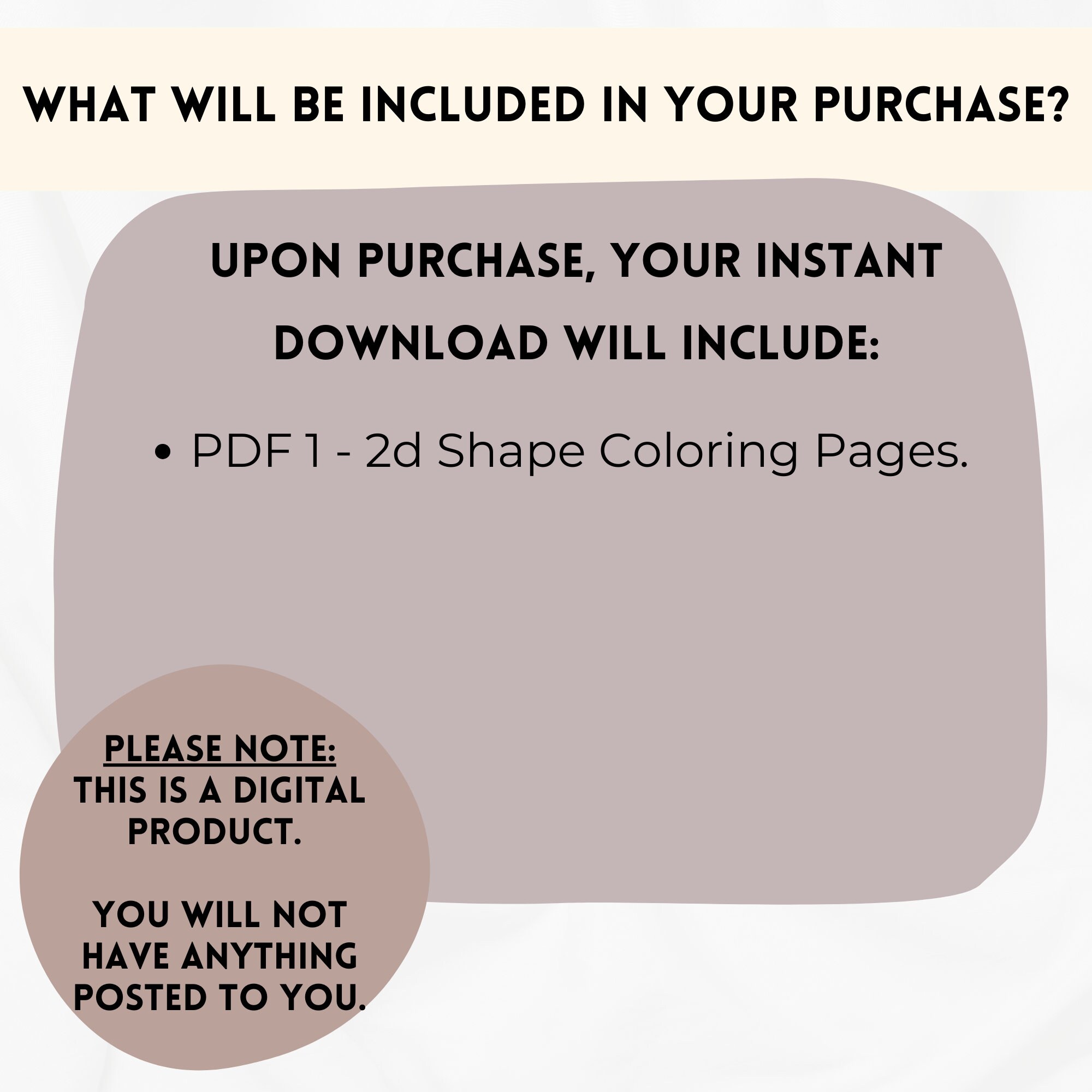 Printable Shapes Coloring Pages, Shape Coloring, 2 D Shapes Coloring ...