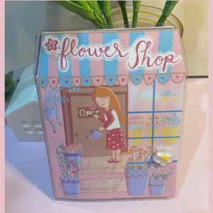 Printable Flower Shop Dollhouse, Activities for Kids PDF. - Etsy