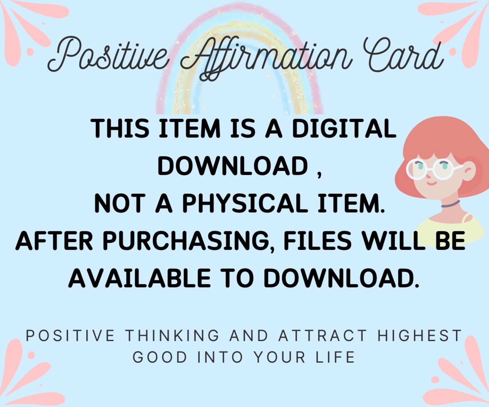 Positive Affirmation Cards, Positive Quote Flash Cards, Affirmations Cards, Self Esteem ...