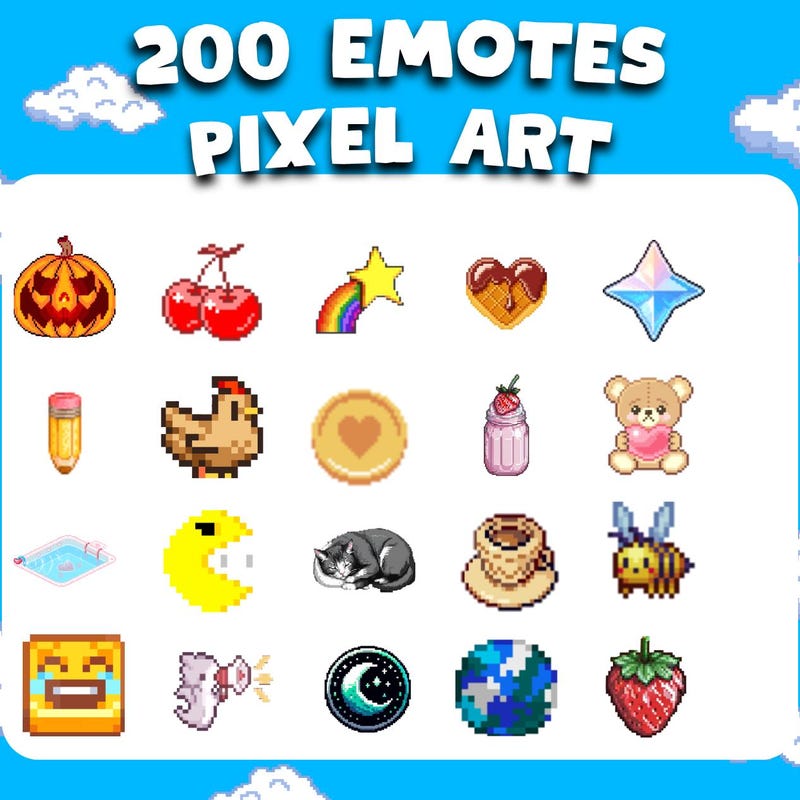 Twitch Nostalgic Emotes - Etsy
