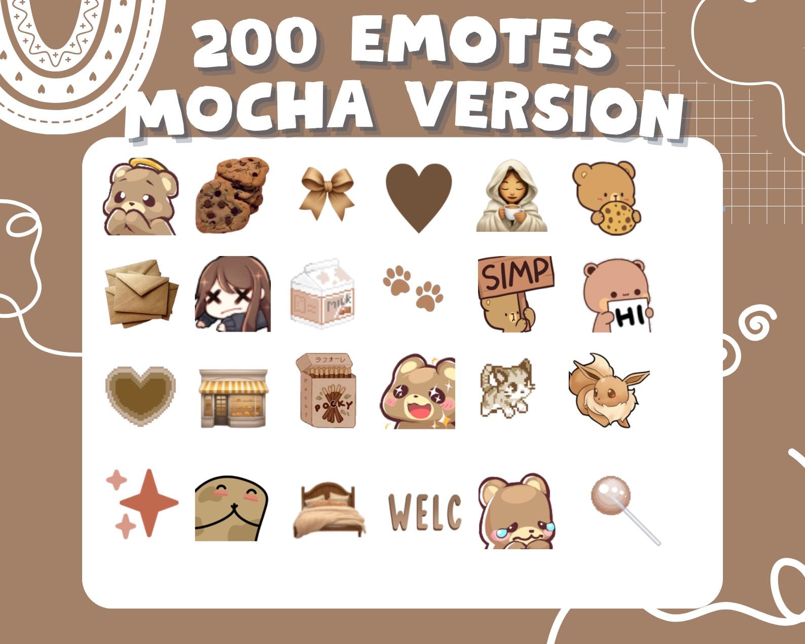 Animated Coffee Emotes for Twitch, Discord, Kick, Cozy Streamer Pack ...