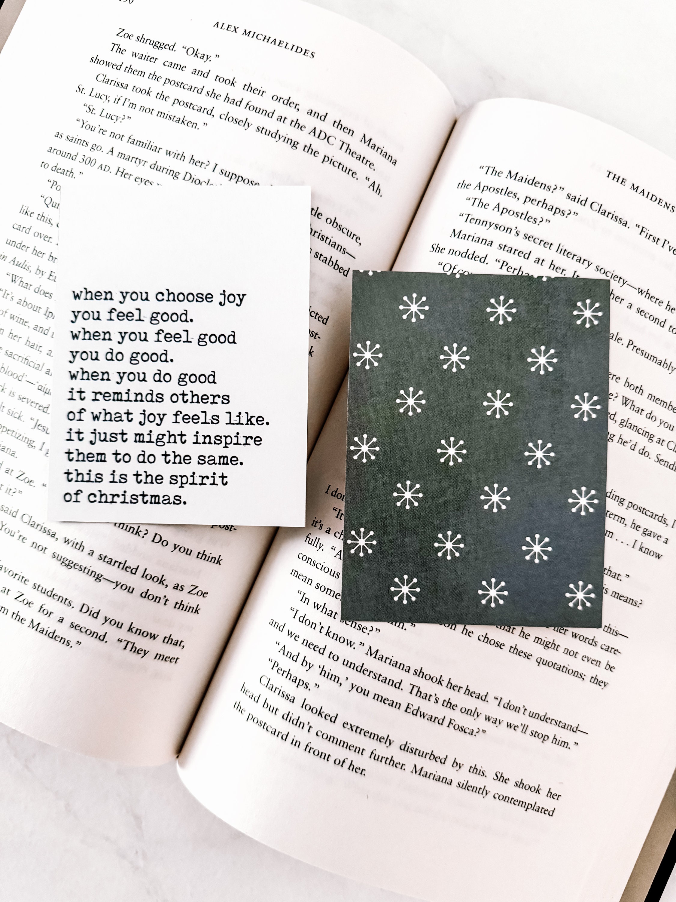 Socking Stuffer Holiday Cheer Bookmark 3x4 Bookmarks - Etsy