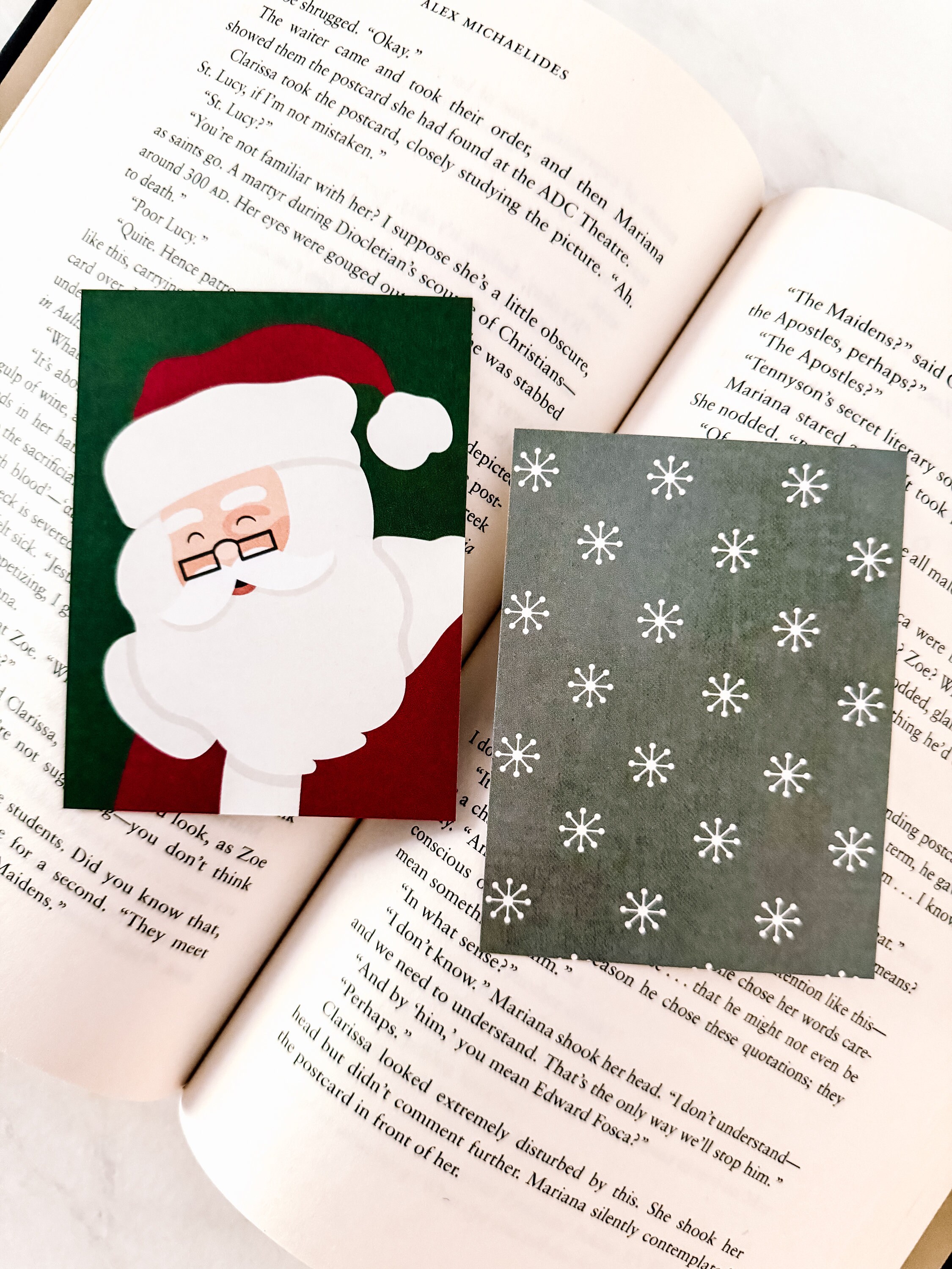 Socking Stuffer Holiday Cheer Bookmark 3x4 Bookmarks - Etsy