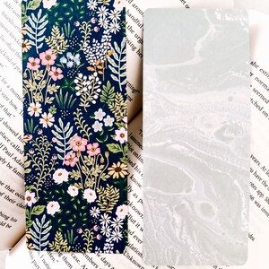 Retro Floral Bookmarks | Fun Floral Bookmarks | Handmade Bookmarks ...