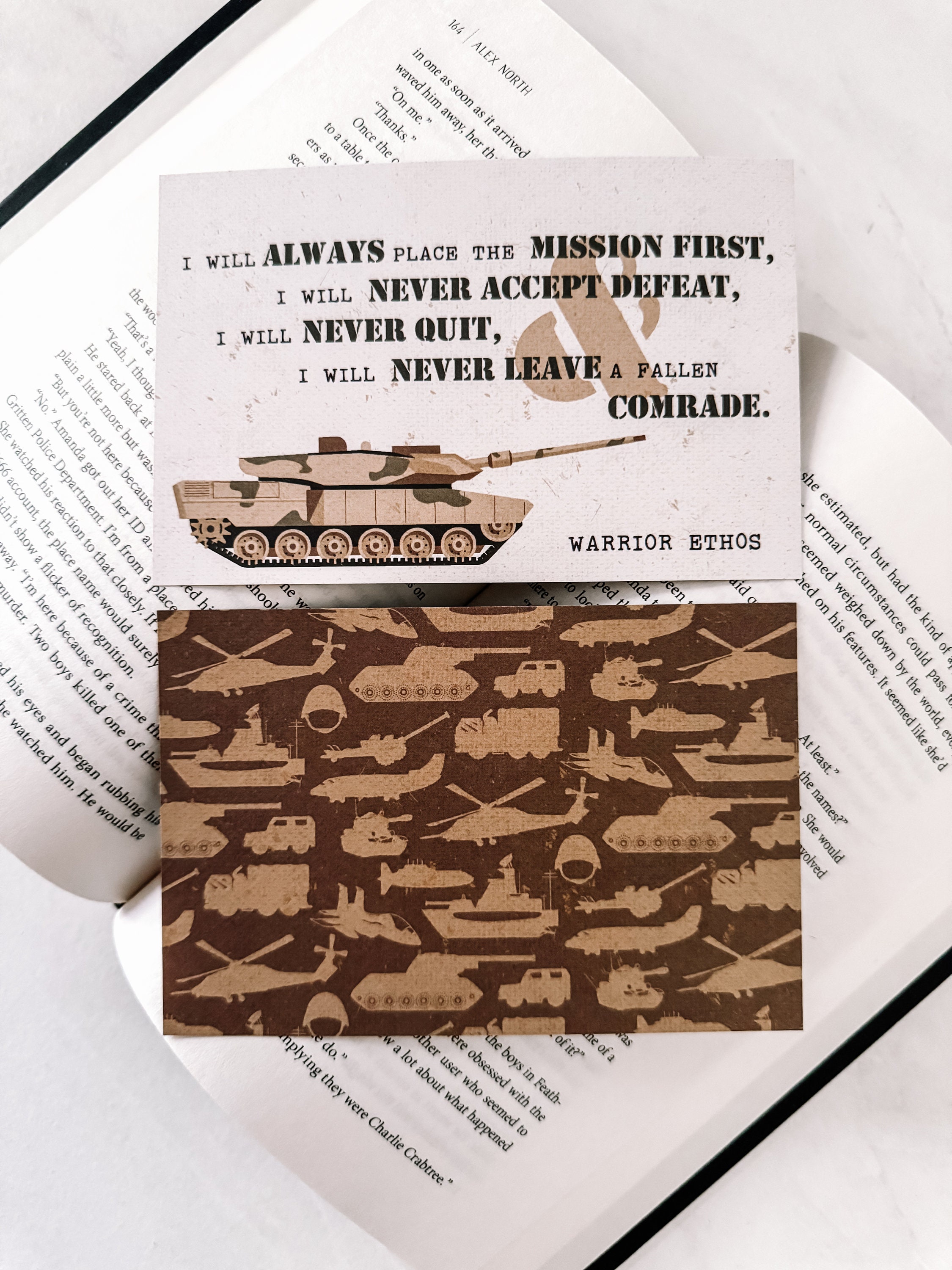 Thank You Veterans Bookmarks | Veterans Bookmarks | Military Bookmarks ...