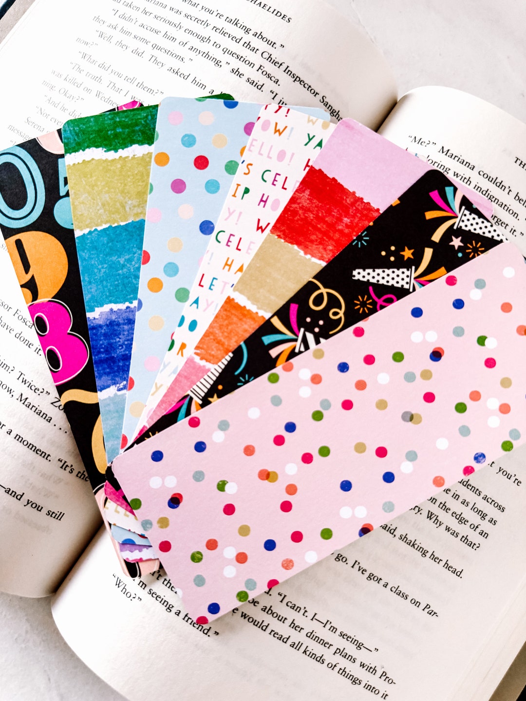 Celebration Bookmarks | Bright Bookmarks | Spring Bookmarks | Kids ...