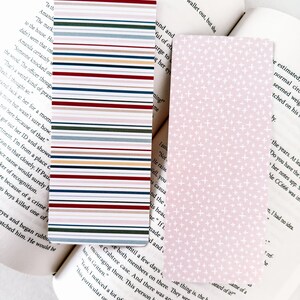 Retro Floral Bookmarks | Fun Floral Bookmarks | Handmade Bookmarks ...