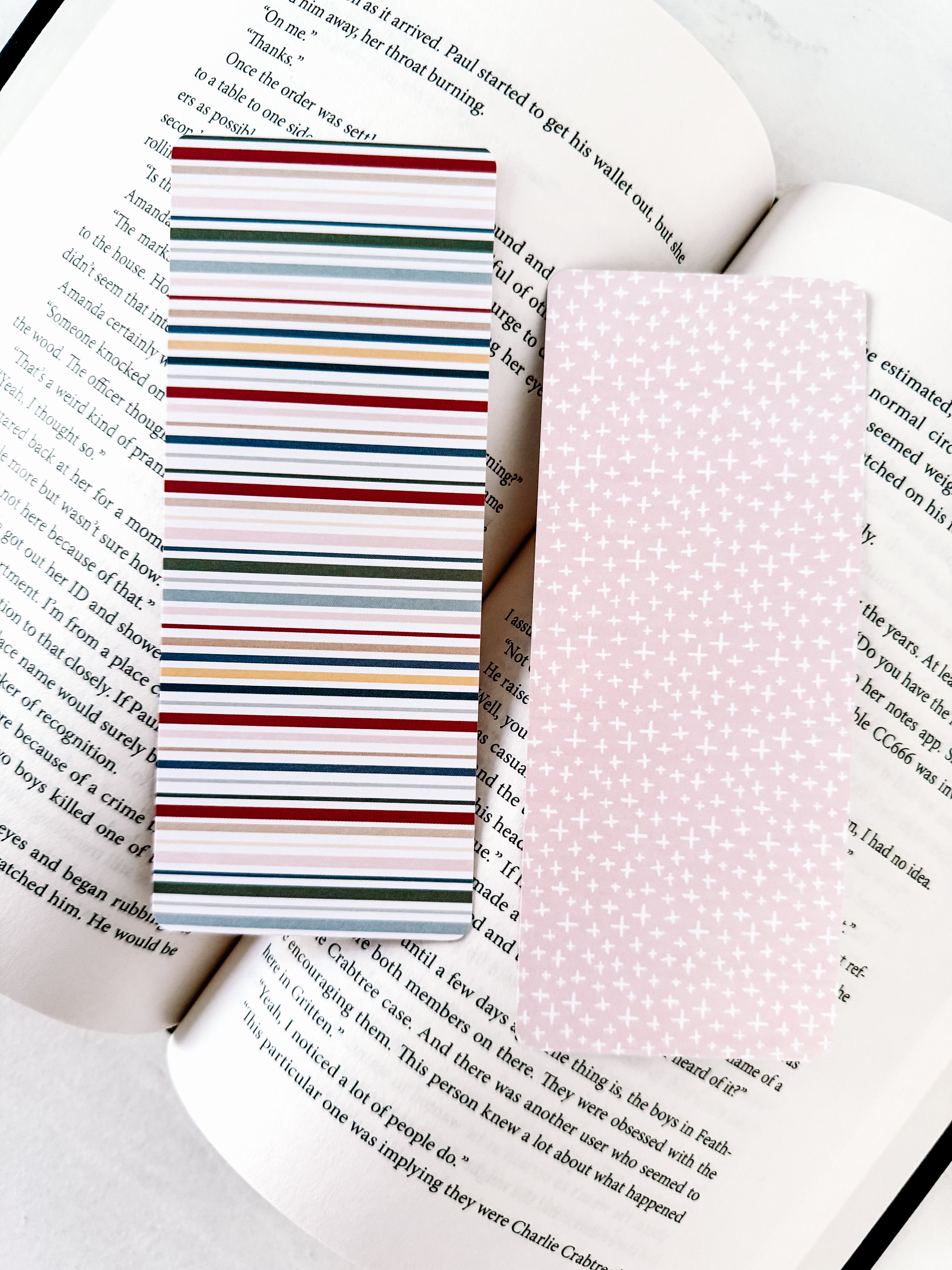 Retro Floral Bookmarks | Fun Floral Bookmarks | Handmade Bookmarks ...