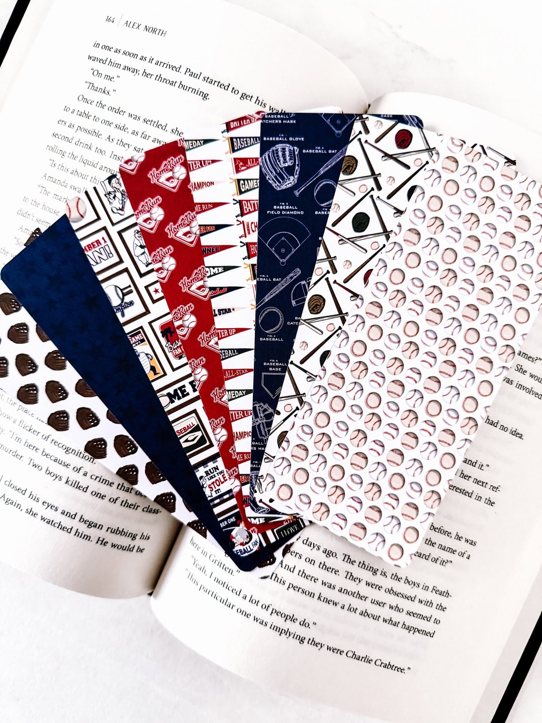 Baseball Bookmarks | Sports Bookmarks | Game Day Bookmarks | Great Gift ...