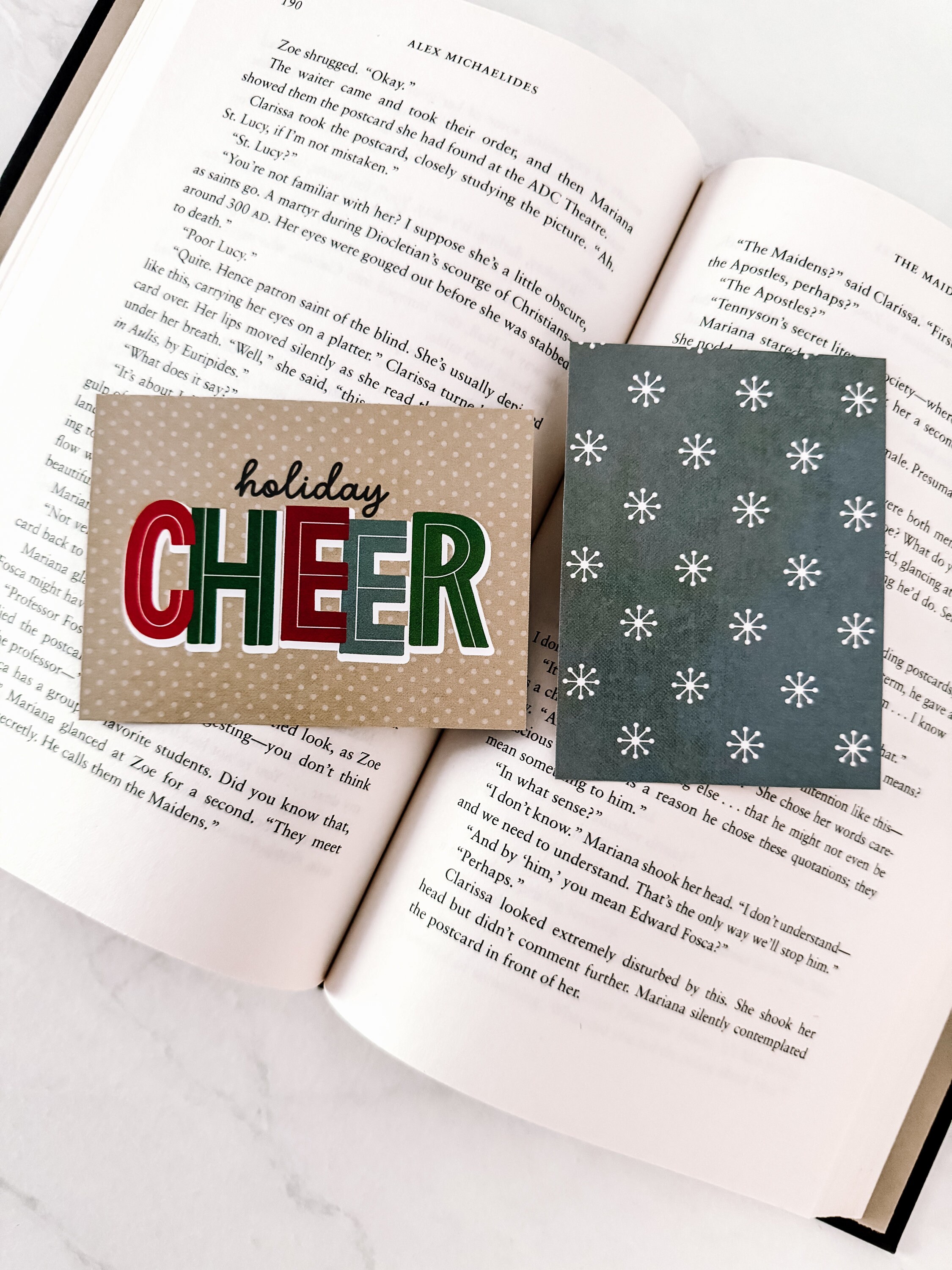 Socking Stuffer Holiday Cheer Bookmark 3x4 Bookmarks - Etsy