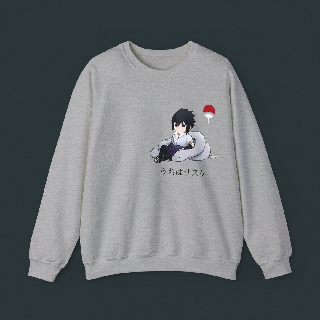 Sweatshirts Sasuke Uchiha Ver.1 Anime Naruto - Etsy