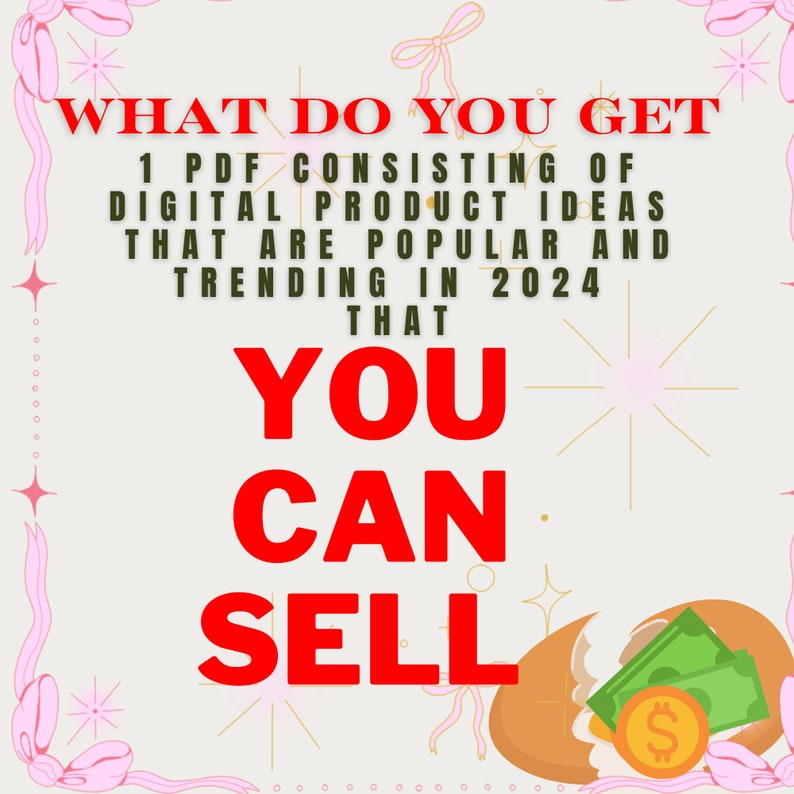 Digital Product Ideas That Are Popular and Trending in 2024, Things to ...