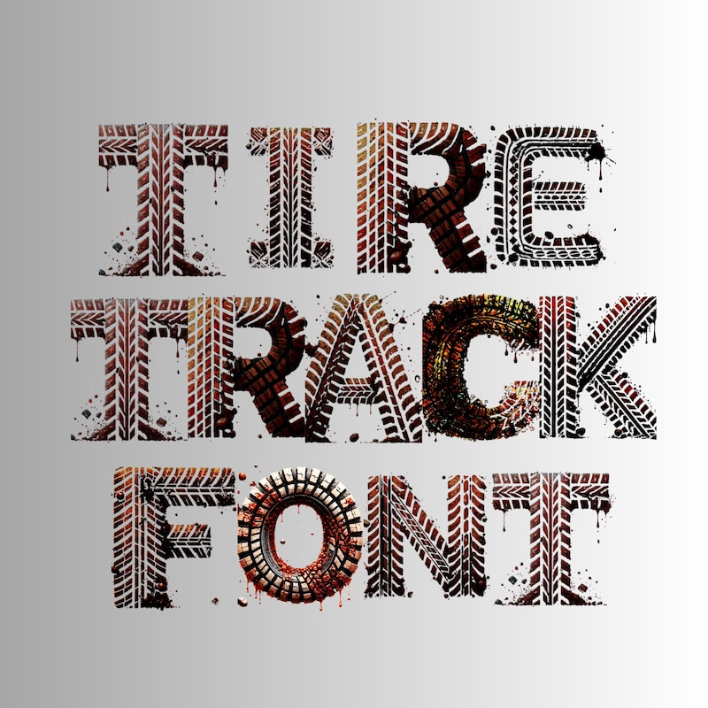 Tire Track - Etsy