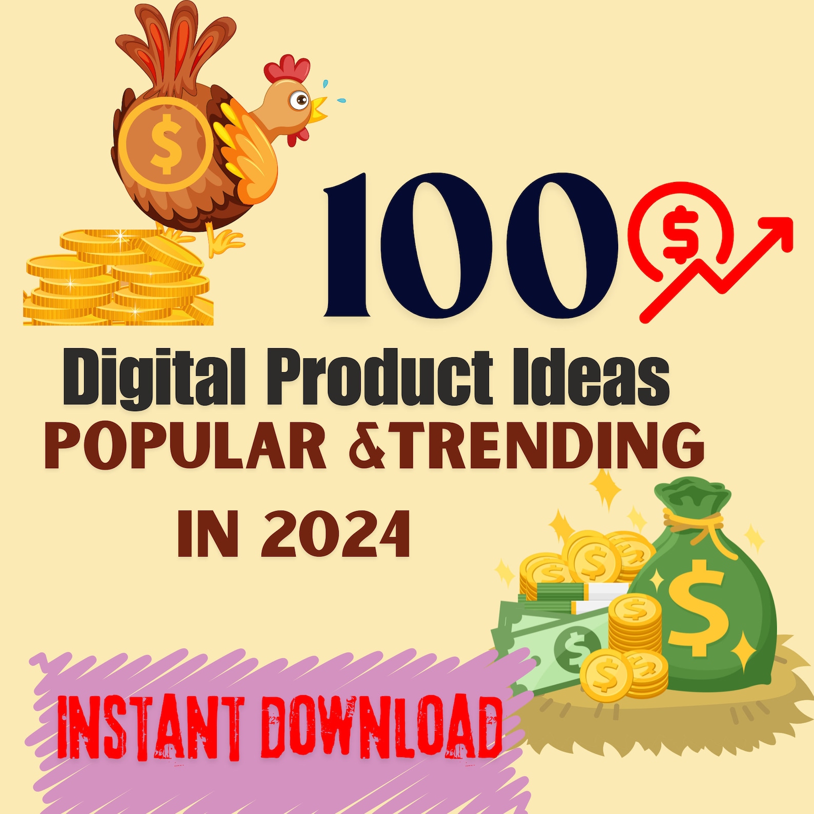 Digital Product Ideas That Are Popular and Trending in 2024, Things to ...