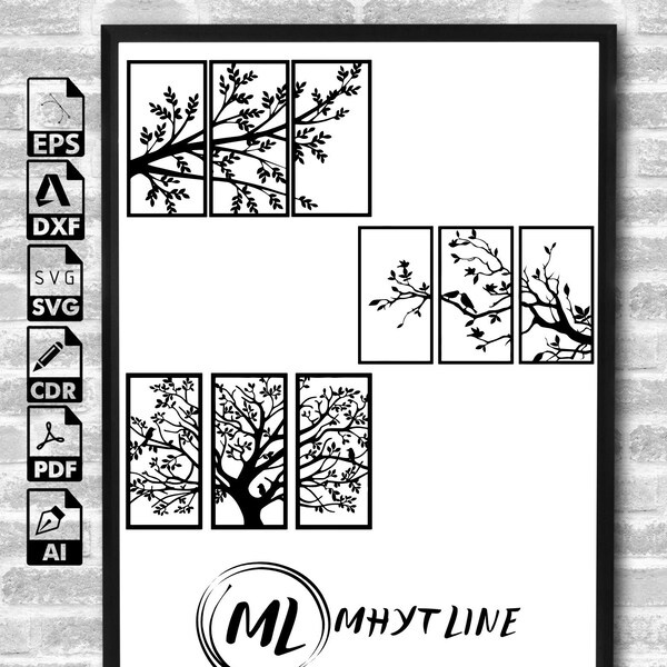 Tree of Life Router Template - Etsy