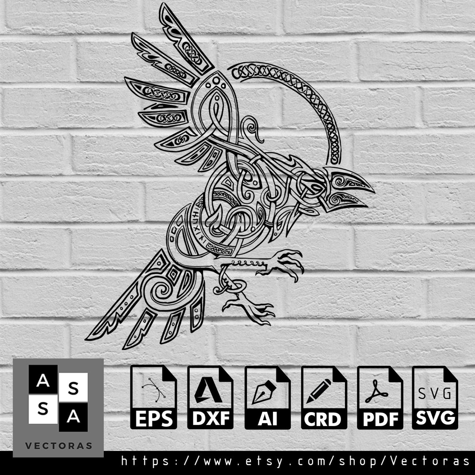 Odin Spear and Ravens Svg Odin Vector Viking Svg Norse - Etsy