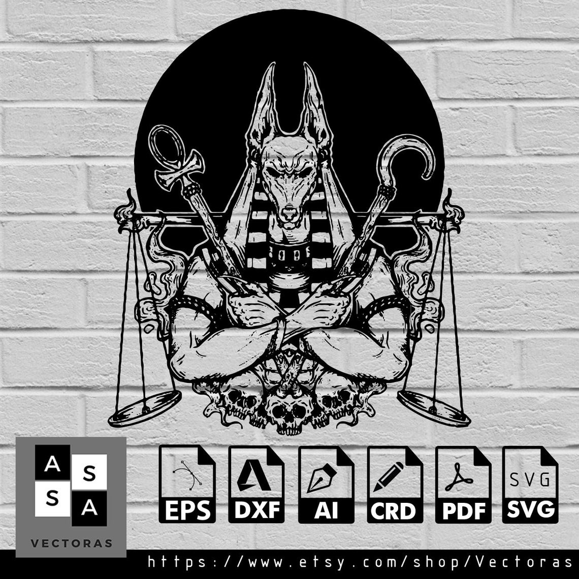 Anubis SVG | Ancient Egypt SVG | Egyptian Religion SVG | Tomb Afterlife ...