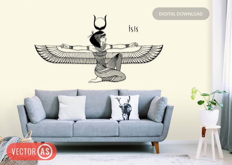 Isis Svg | Nefertiti Svg | Ancient Egypt SVG | Egyptian Religion SVG ...