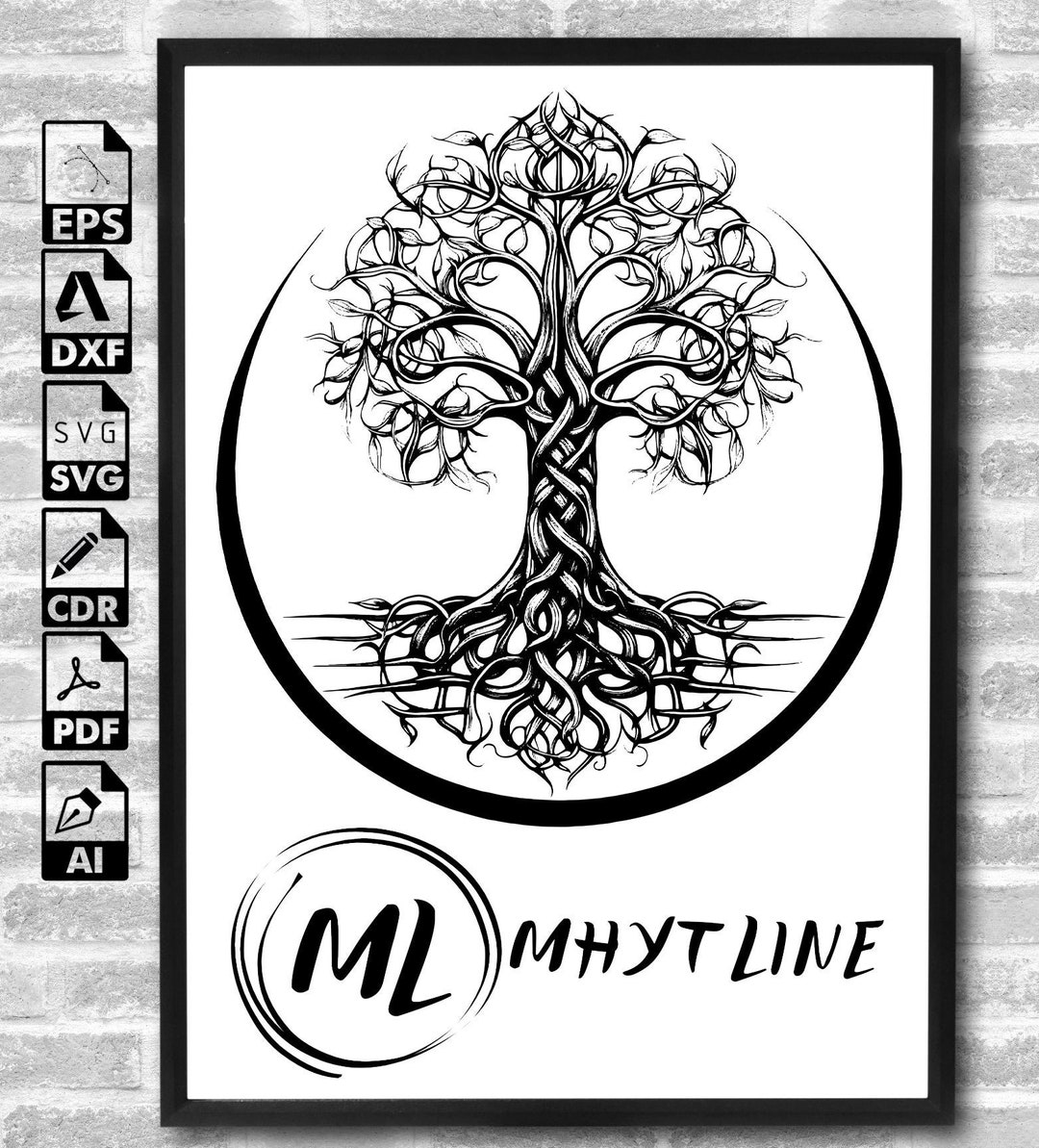 Celtic Tree of Life SVG PNG, Tree of Life Svg, Viking Svg, Celtic Knot ...