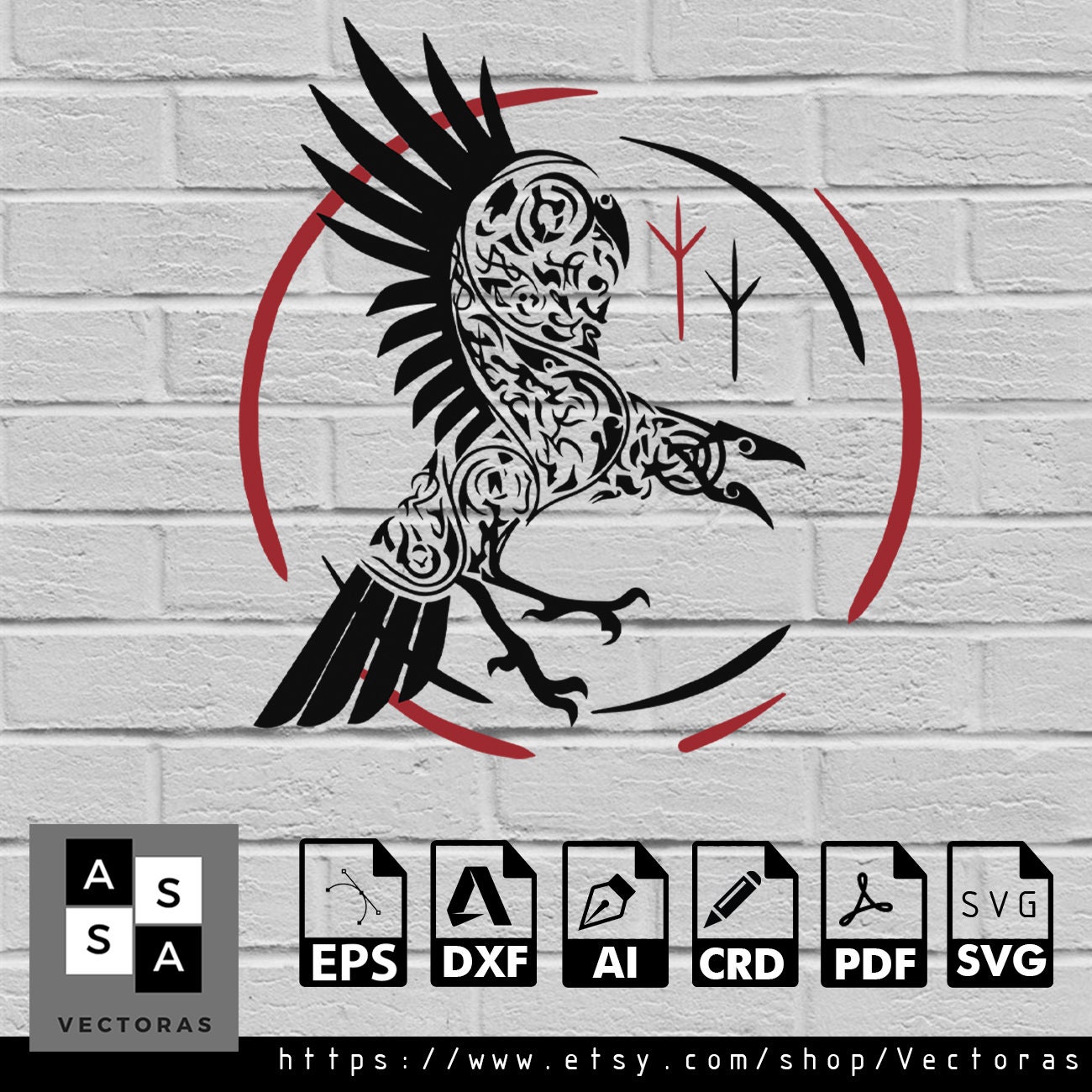 Raven SVG / PNG / JPG Files | Digital Cutting Machine File | Raven Crow ...
