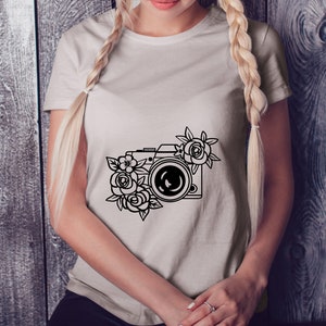 Camera SVG, Photographer SVG, Photography SVG, Floral, Photo Taking Svg ...