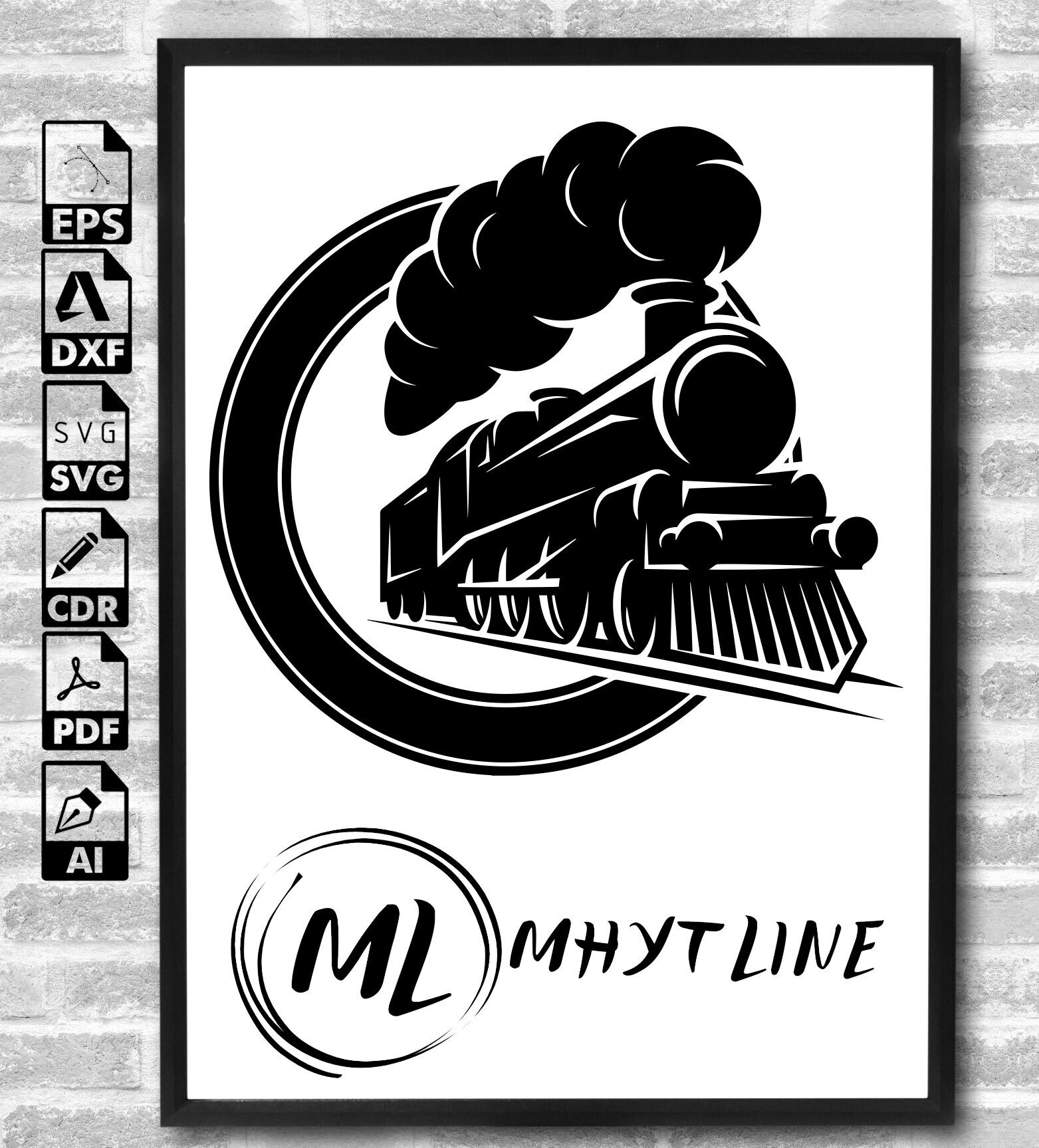 Train SVG Steam Train Svg Train Clipart Steam Locomotive - Etsy