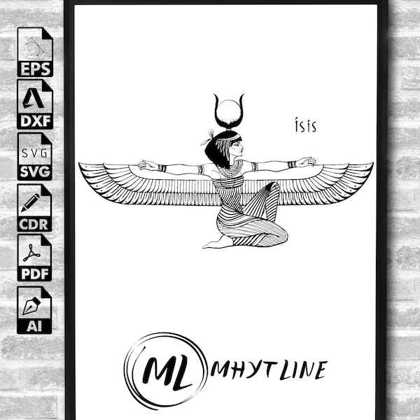Isis Svg - Etsy