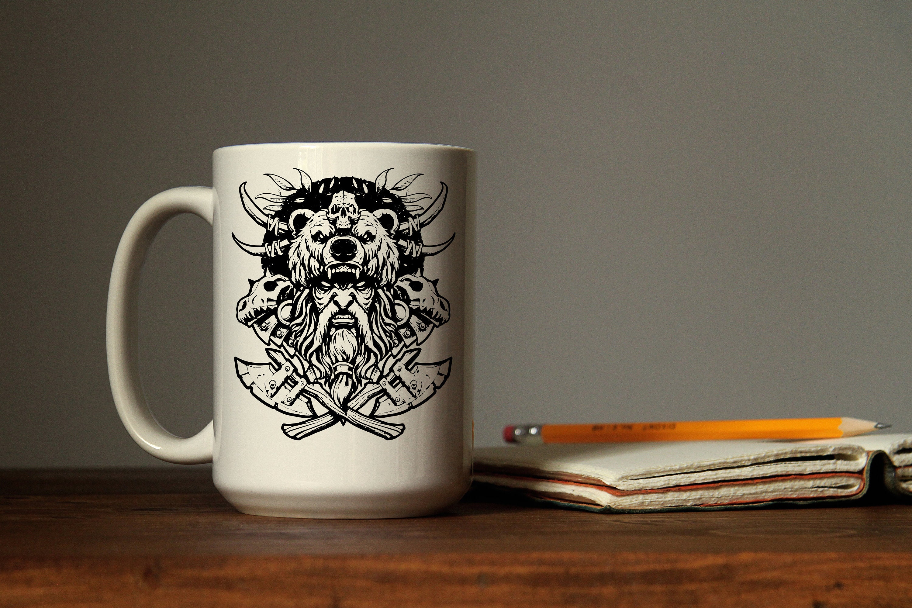 Viking and Raven SVG PNG, Viking Svg, Celtic SVG, Viking Shirt, Raven ...