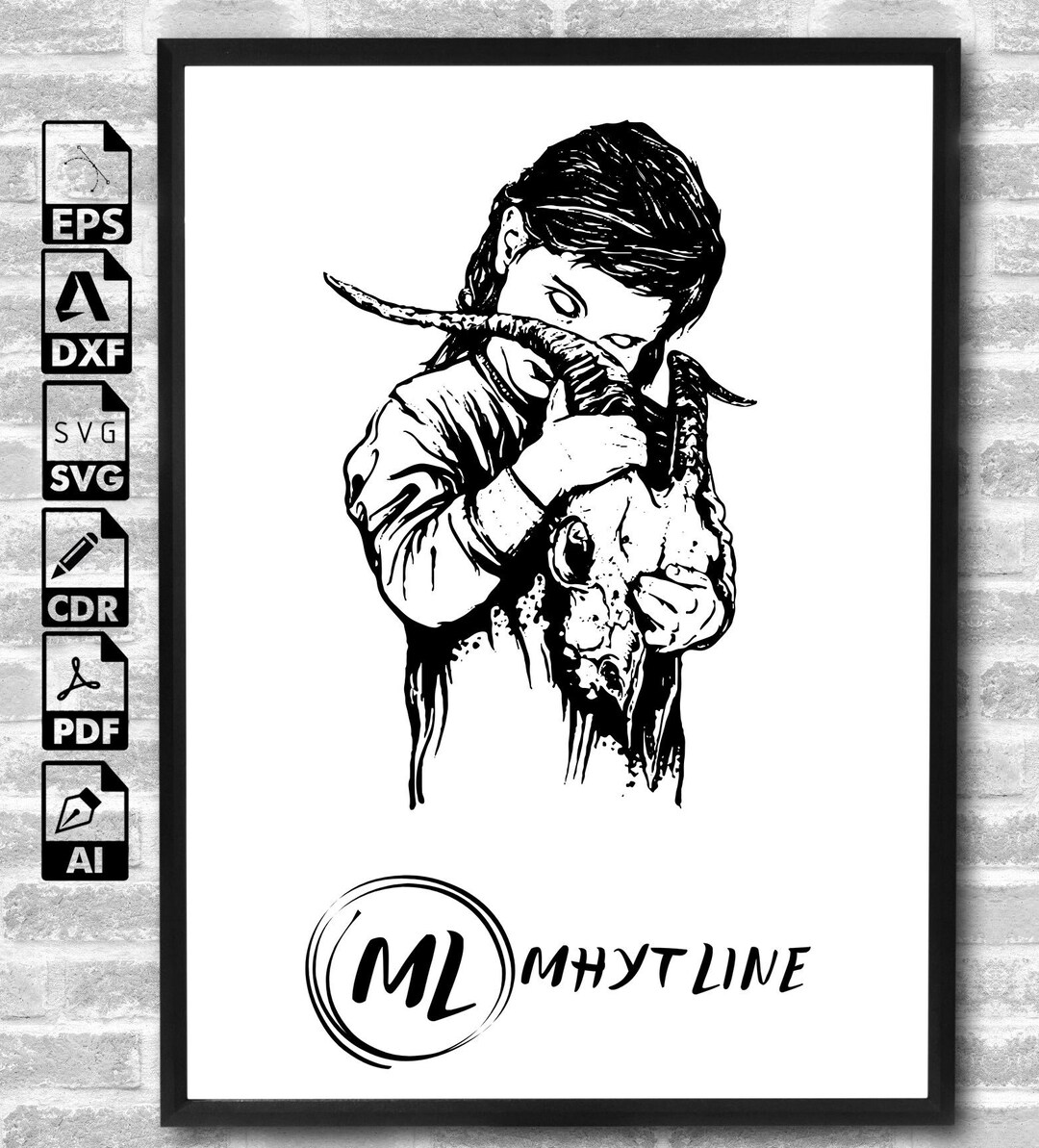 Demon Girl Svg Devil Girl Sticker Devil Svg Devil Horns Svg Gothic Svg ...