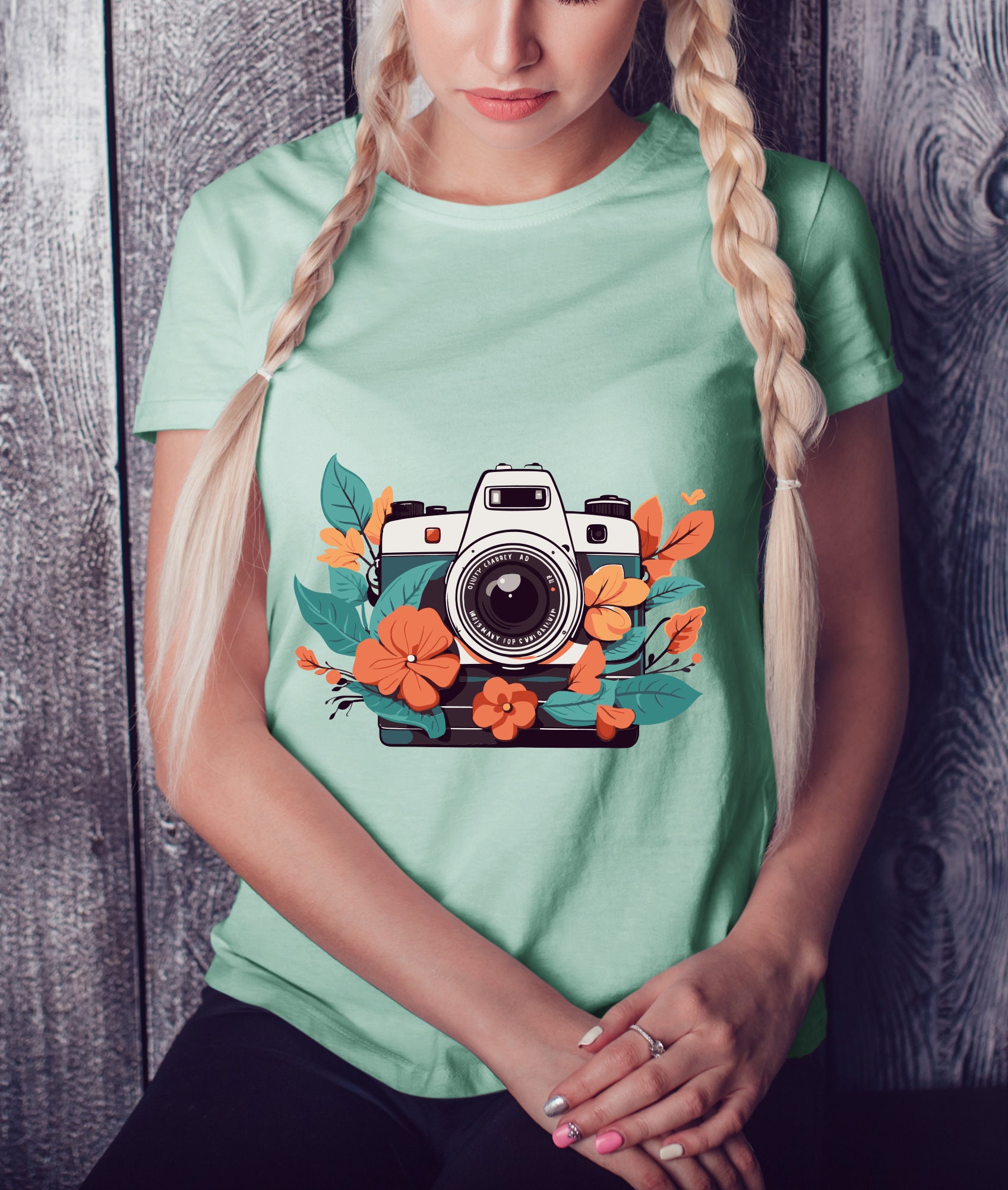 Floral Camera SVG Bundle, Photographer SVG, Photography SVG, Floral ...