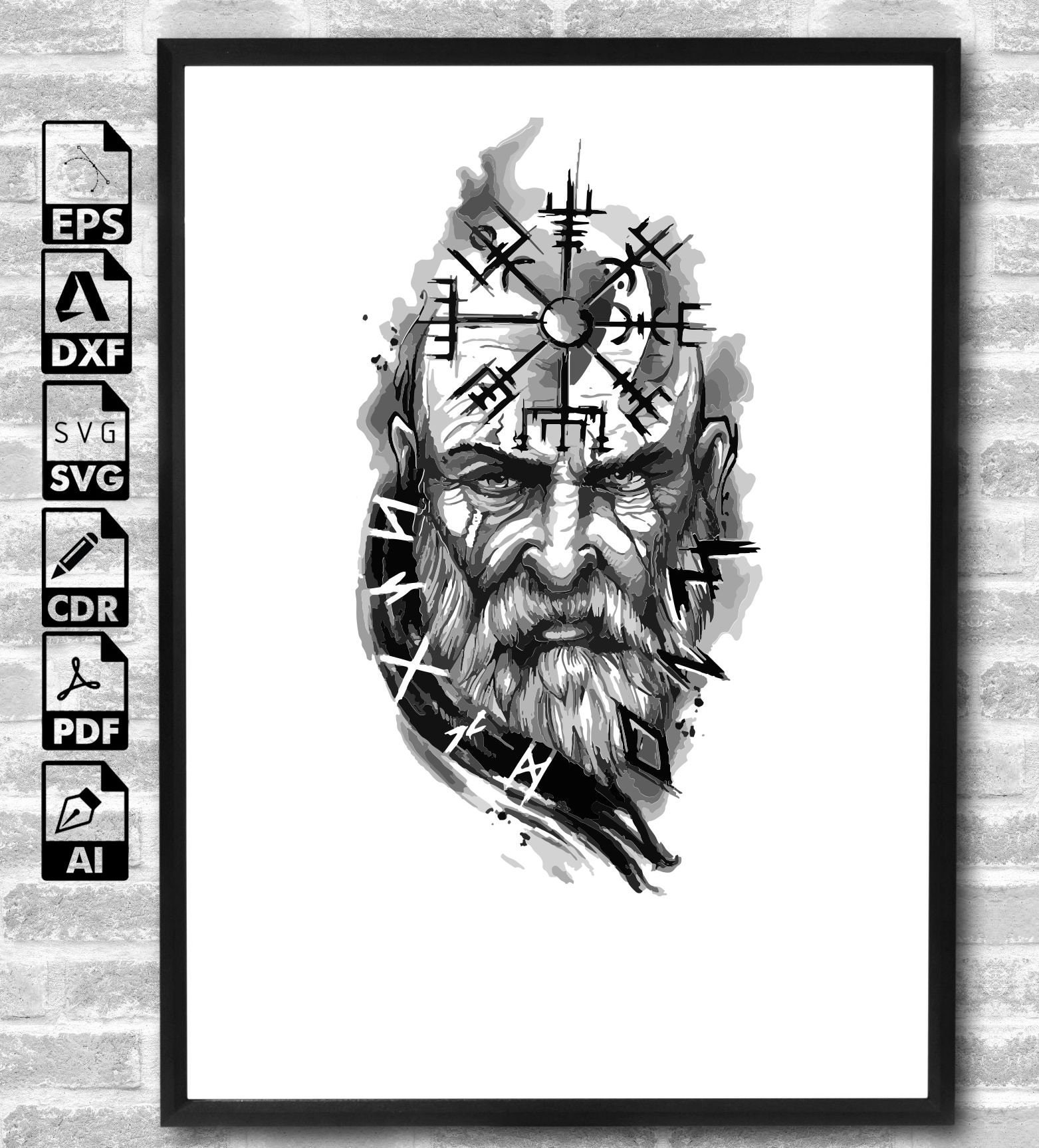 Viking Svg, Viking Clipart, Norse Svg, Mythology Svg, Norse Viking Svg ...